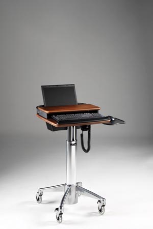 MIDMARK 6201 CARE EXCHANGE TRADITIONAL STYLE LAPTOP WORKSTATION(ea ...