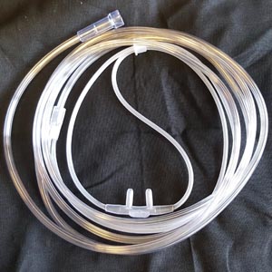 Nasal Oxygen Cannula, Adult, Non-Flared, Curved Tip, 7' Star Tubing, 50 ...